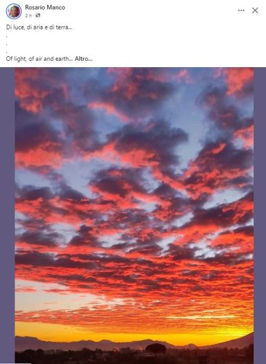 L'alba arancione e rosa di Napoli, dai social le spettacolari immagini ...