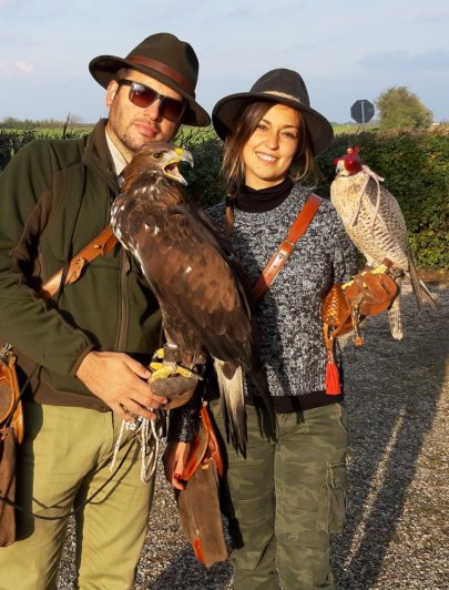 Vita da falconieri in Valfenera | Corriere.it