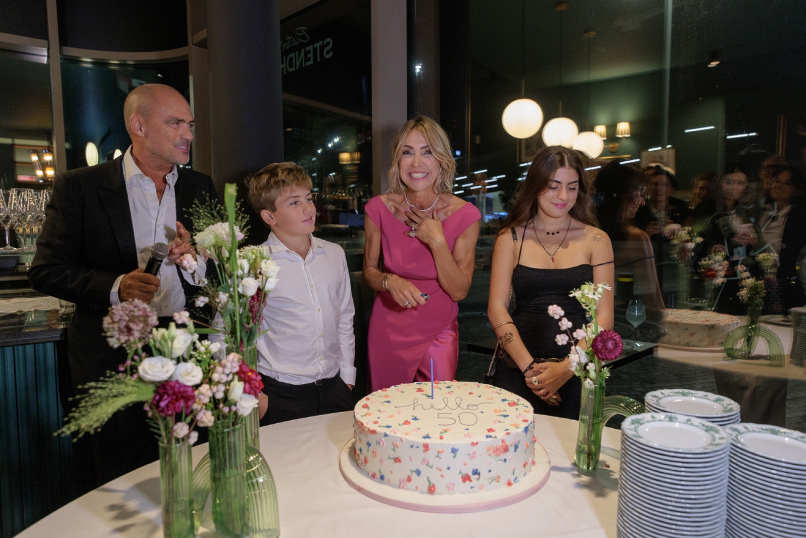 Francesca Senette e il party per i 50 anni: «Grata per tutto il bello ...