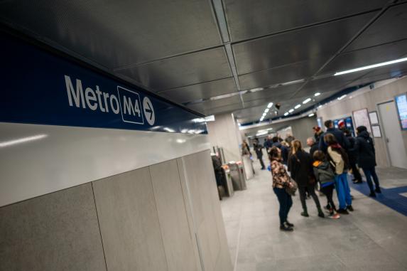M4 Milano, le prime corse sulla nuova linea del metrò senza conducente ...