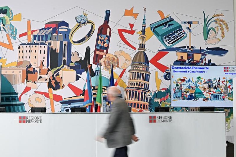 Il nuovo logo della Regione Piemonte è un'opera dell'artista Ugo ...