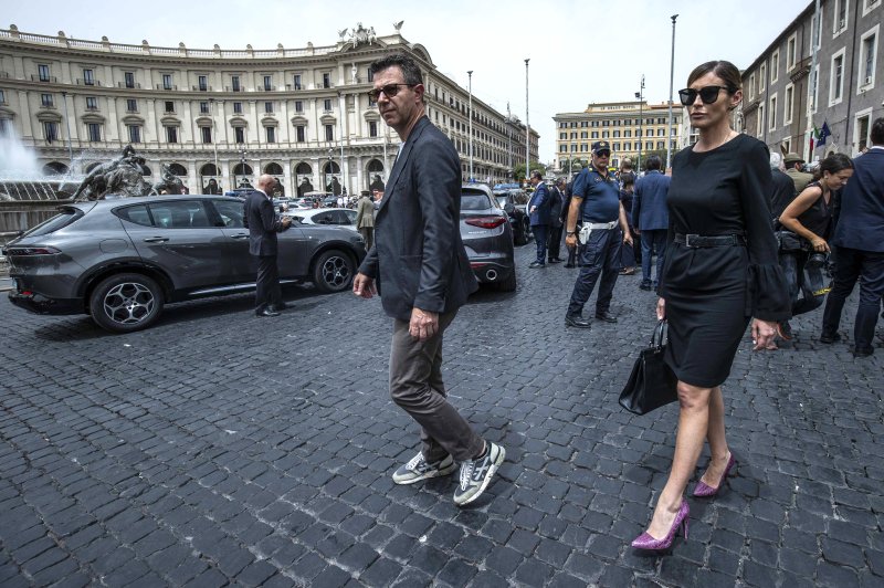 Le immagini dei funerali di Claudio Graziano a Roma. La Russa e ...