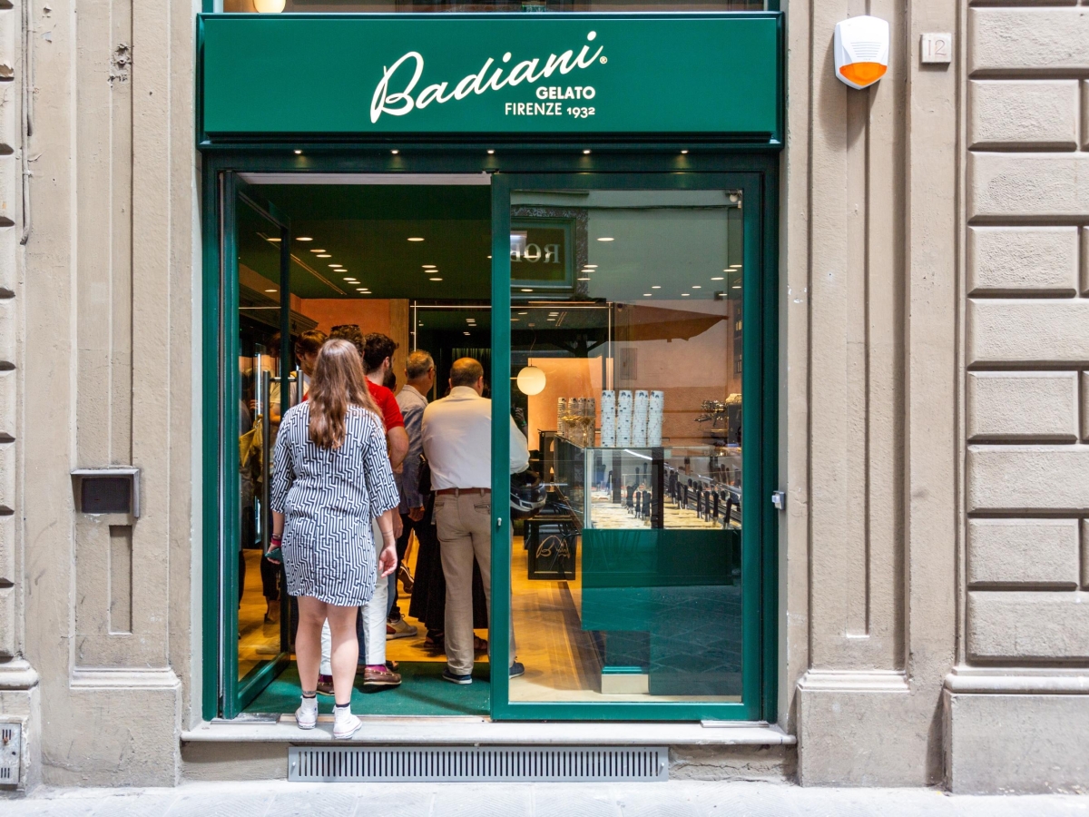 Firenze, la gelateria Badiani apre in centro | Corriere.it