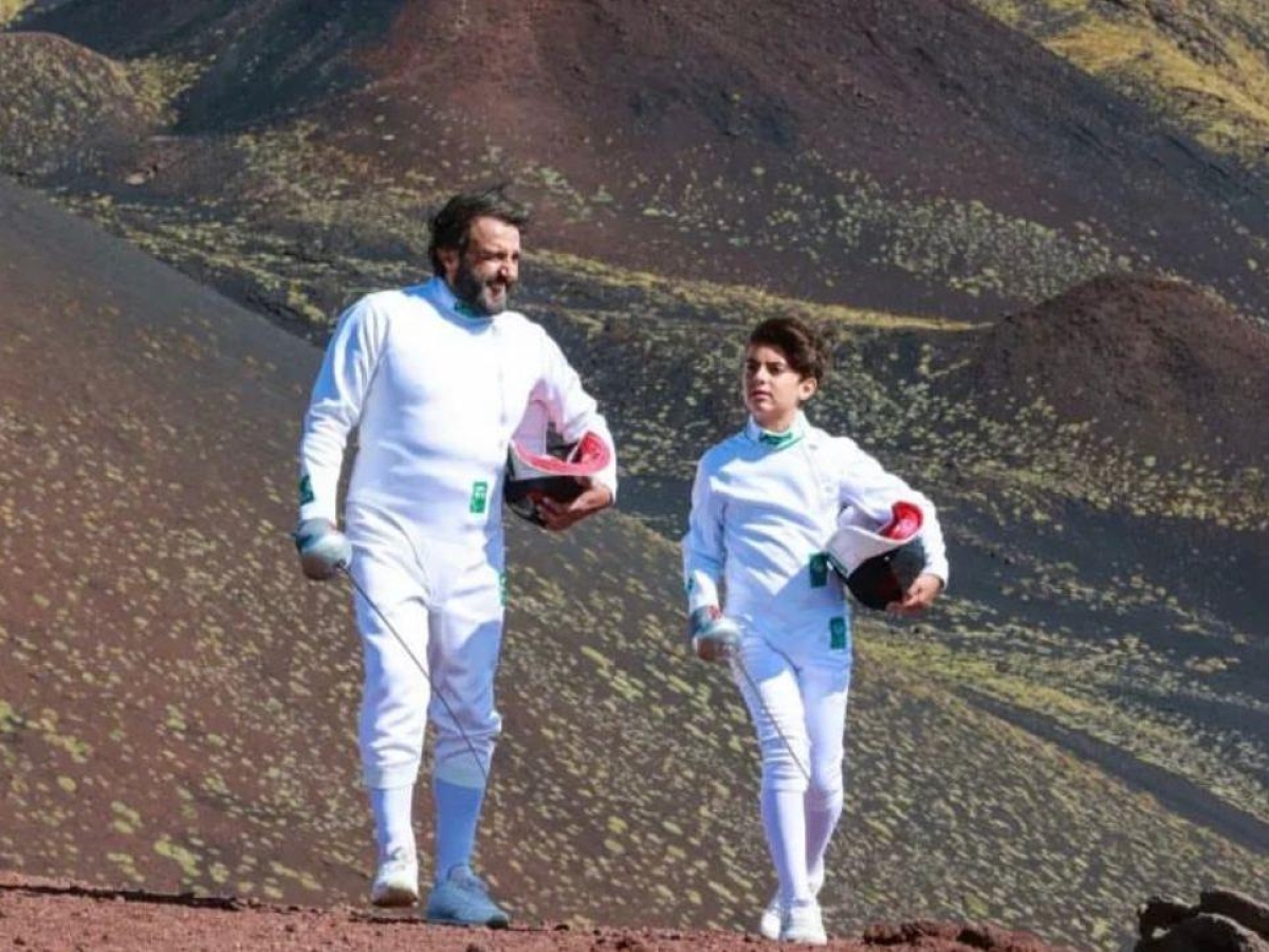 Samuele Carrino nei panni dello schermidore Paolo Pizzo: «Così a 13 ...