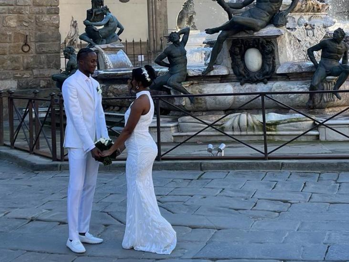 L'attaccante della Fiorentina Christian Kouame si sposa in Palazzo ...