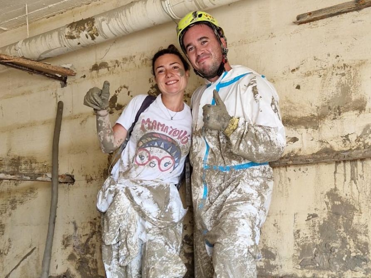 Cristina e Andrea, i due «angeli del fango» si sono innamorati nella ...