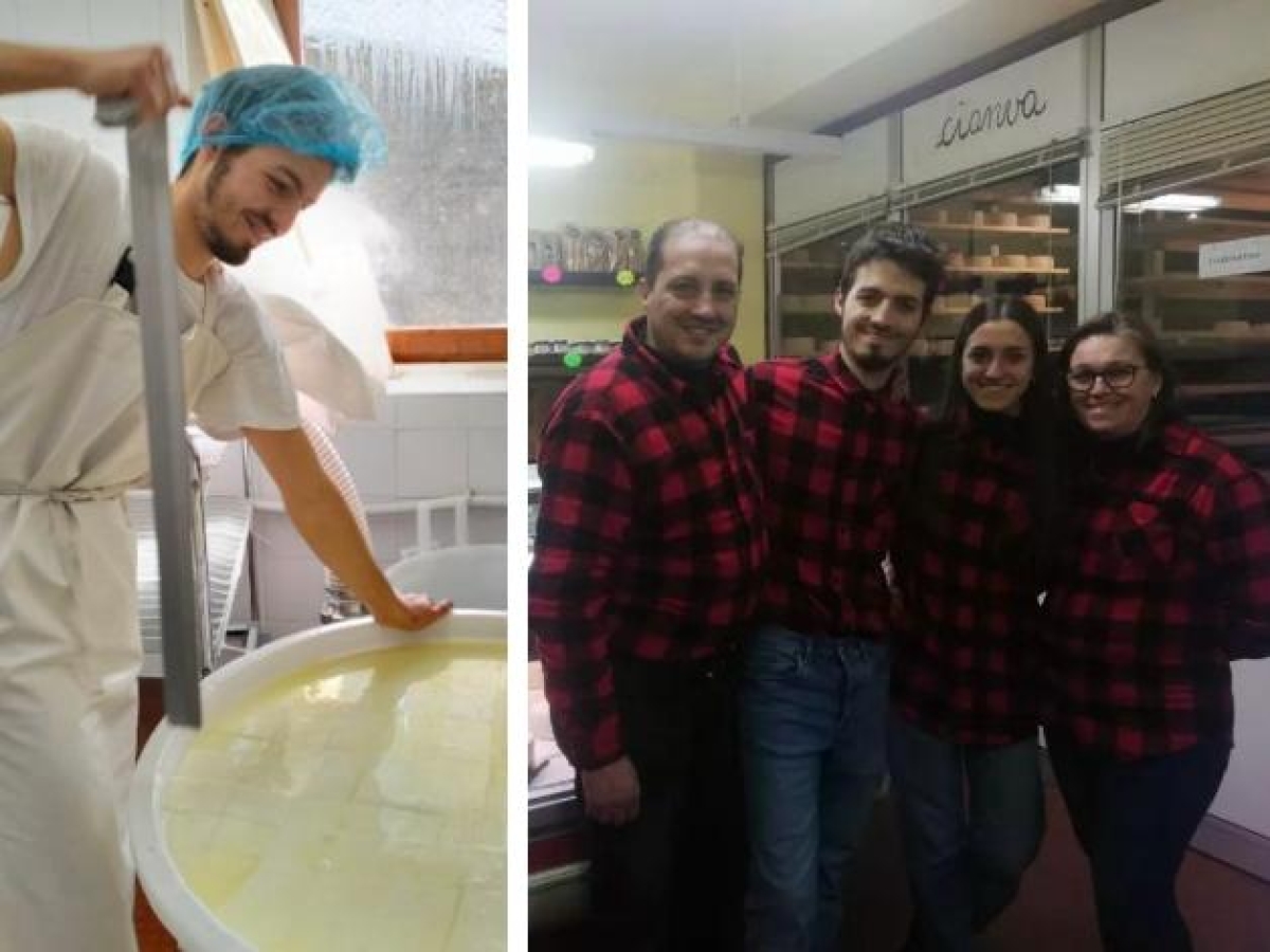 Alex Tomè, da Treviso al Cadore a 24 anni per diventare casaro ...