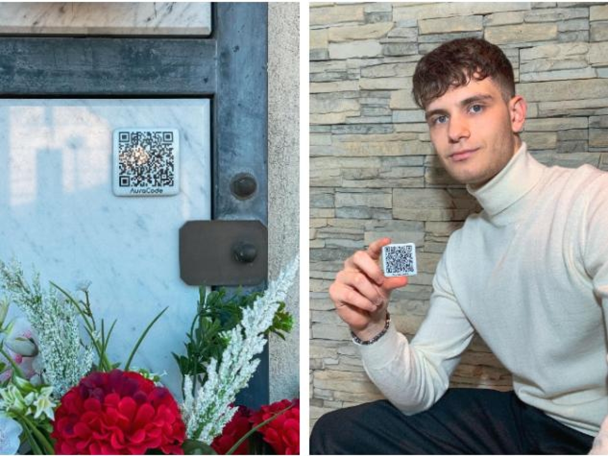 AuraCode, inquadrando la tomba con il cellulare si può scoprire la storia del defunto: «Idea ...