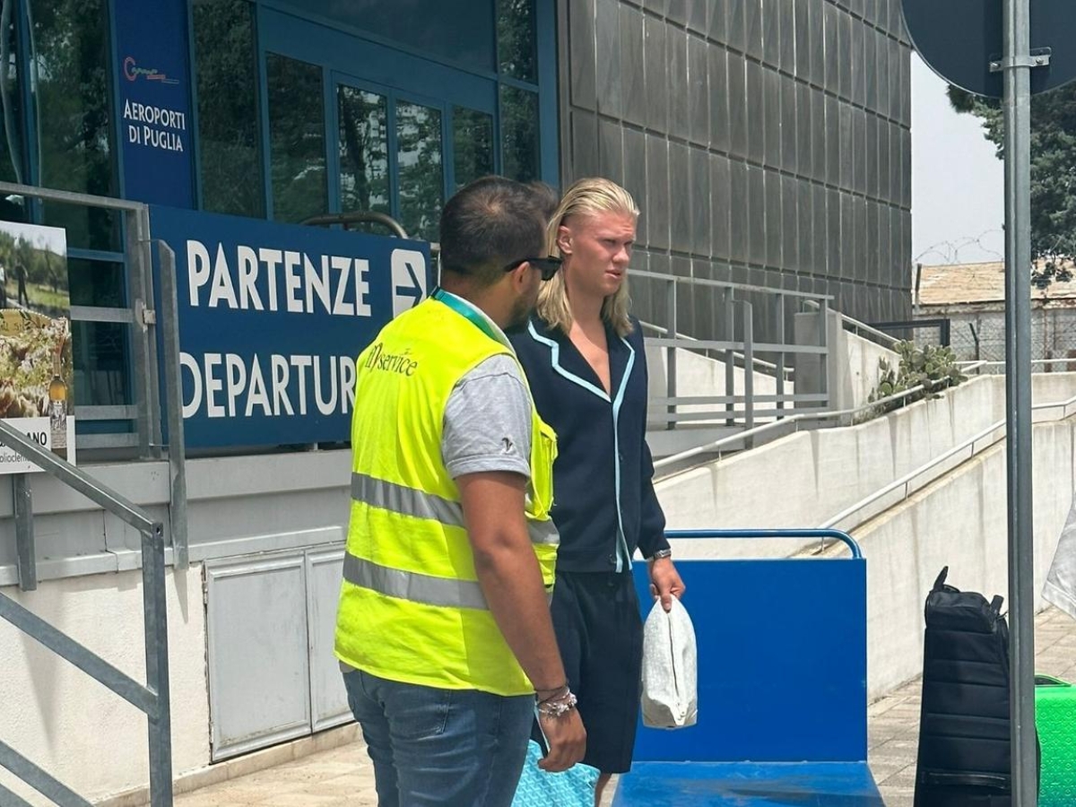 Erling Haaland sbarca a Foggia, sorpresa al Gino Lisa: l’attaccante del ...
