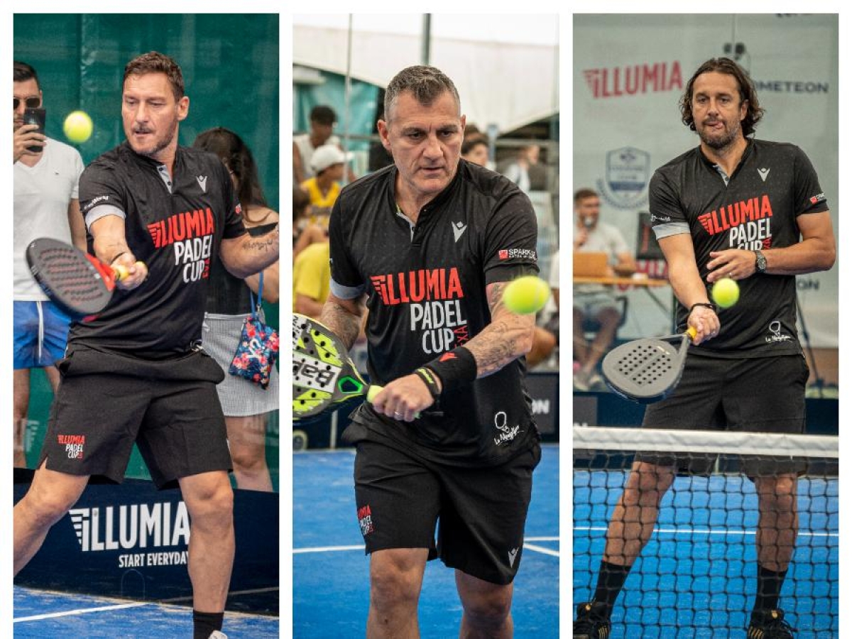 Totti, Vieri, Toni e tanti altri: ritorna il torneo di padel con i ...
