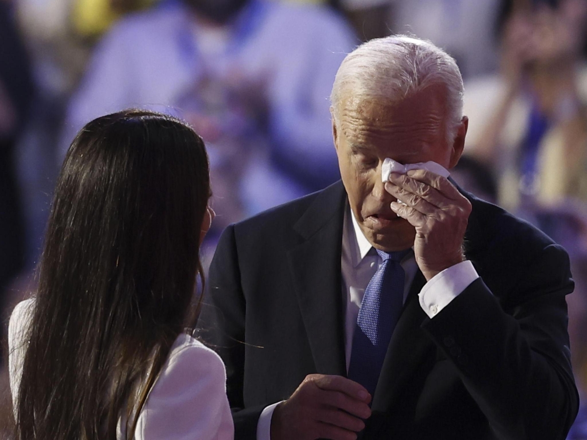 Le lacrime di Joe Biden alla convention di Chicago: «America, ti ho ...