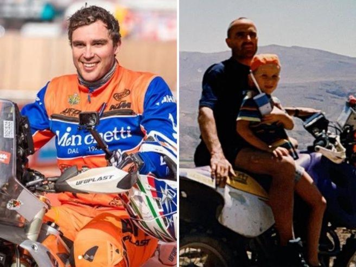 Gioele Meoni, figlio di Fabrizio Meoni: «Riaccendo le sue moto per ...