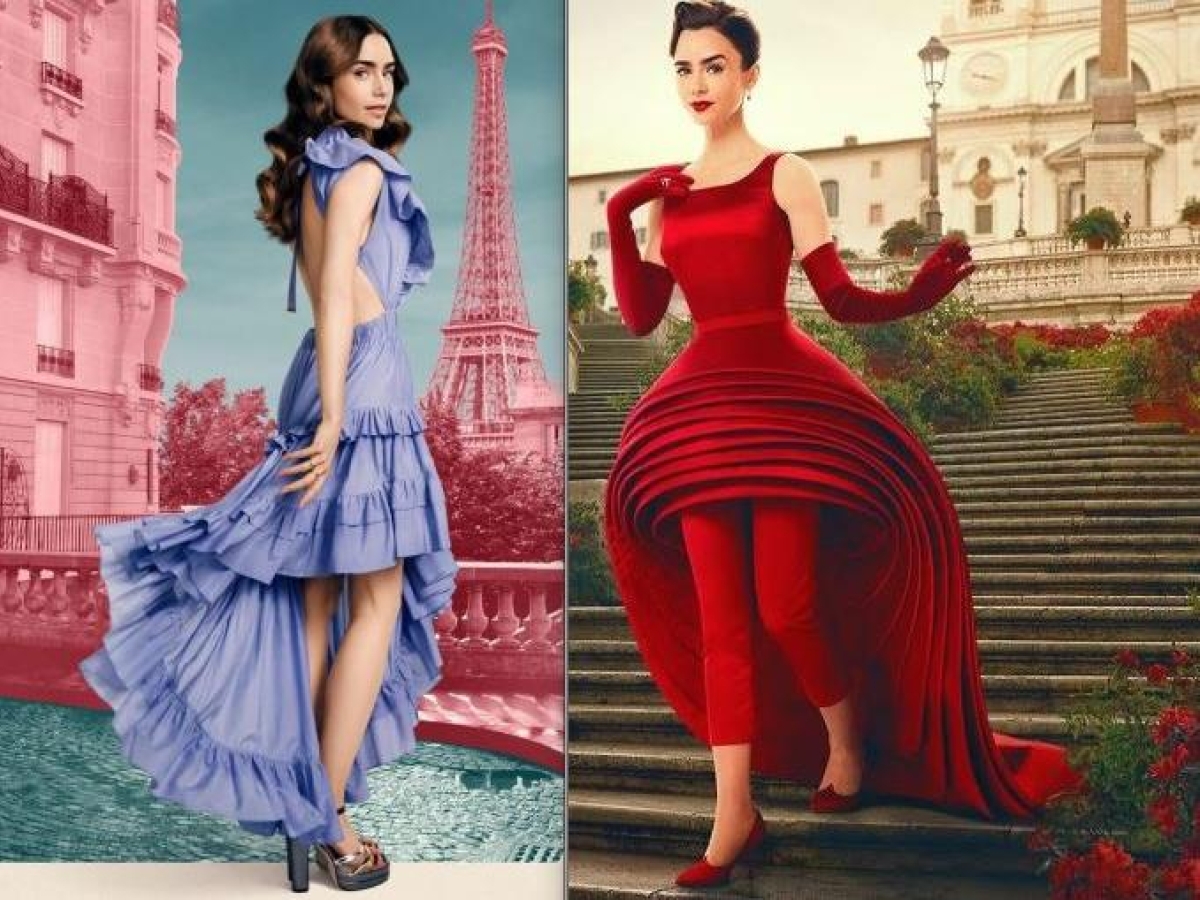 Emily in Paris sfila: a maggio uno show immersivo con i look della ...