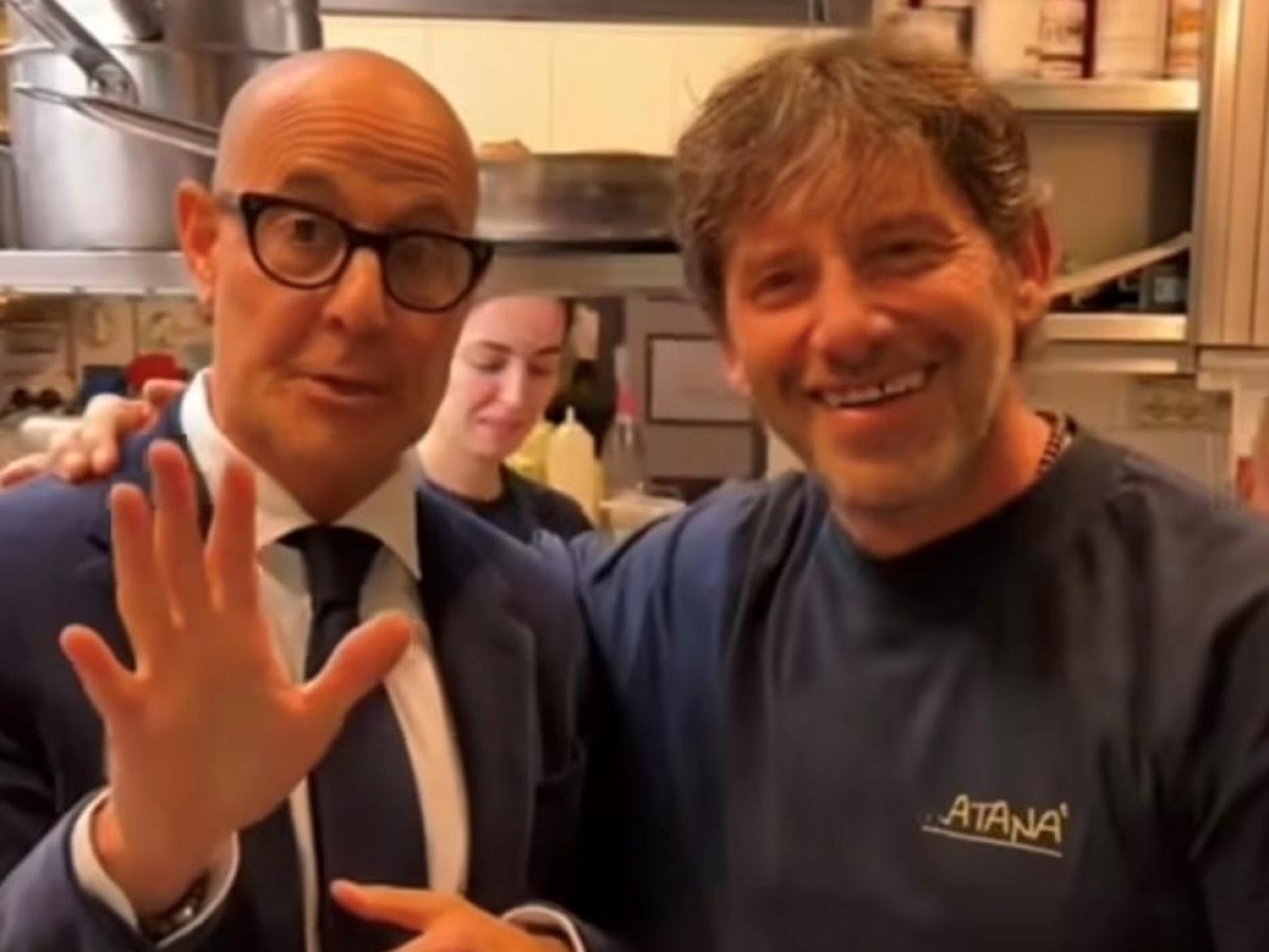 Stanley Tucci al «Ratanà» di Cesare Battisti a Milano: «Tra i migliori ...