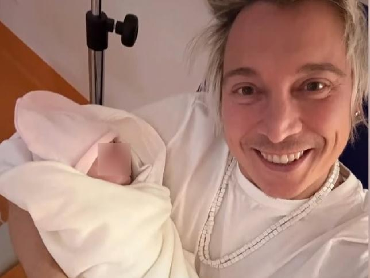 Fiocco rosa per Andrea Mainardi: è nata Vittoria, figlia dello chef e ...