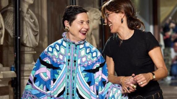 Isabella Rossellini è tornata a sfilare a Roma: le immagini della ...
