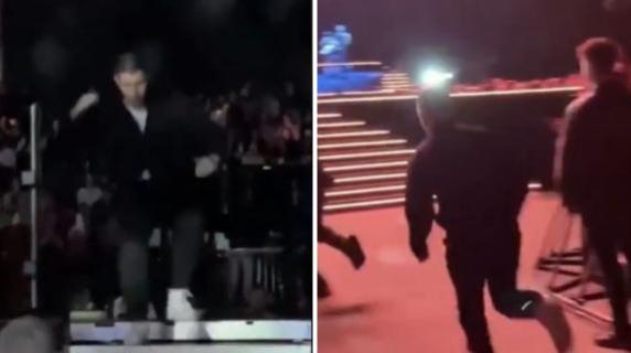 Gli puntano un laser rosso sulla fronte: Nick Jonas ferma lo show e ...
