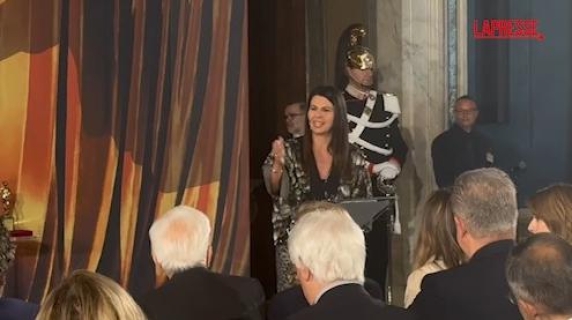 David di Donatello, Geppi Cucciari ironizza su Giuli: «I suoi discorsi ...