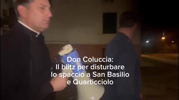 Periferie e spaccio, don Coluccia tra le strade di San Basilio ...
