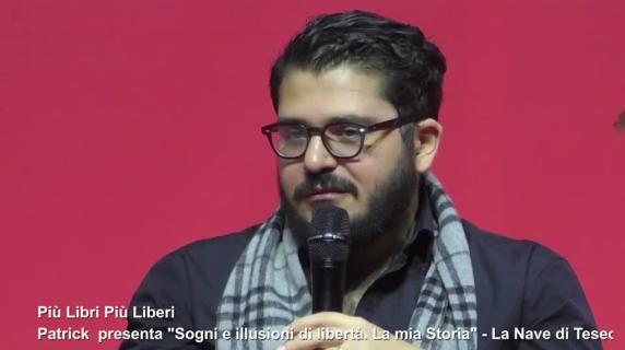 Patrick Zaki a Più Libri Più Liberi: «Scrivo lettere a chi era in cella ...