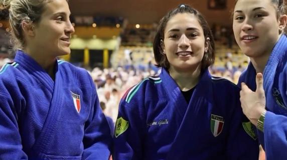 Judo, le azzurre Odette Giuffrida, Alice Bellandi e Assunta Scutto e il ...
