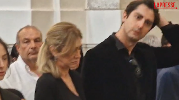 Palermo, Francesca Donato ai funerali del marito Angelo Onorato ...