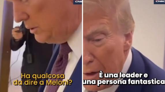 Trump sulla premier Meloni: «Un leader e una persona fantastica ...