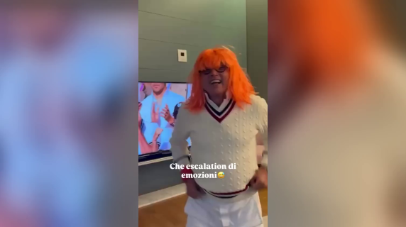 Wimbledon, Bruno Barbieri scatenato per la vittoria di Sinner | Corriere TV