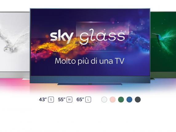 Sky Glass, presentata la smart tv di Sky: prezzi, dimensioni ...