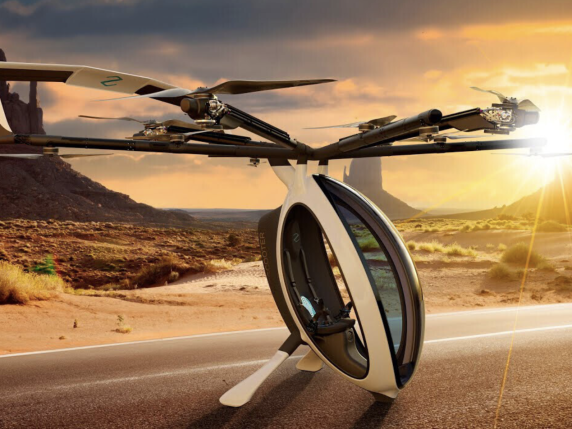 Airscooter Zapata, un piccolo velivolo a forma di uovo «facile da ...