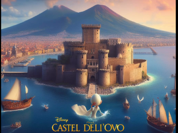 Napoli come in un film Disney-Pixar grazie all'IA: le immagini fanno il ...