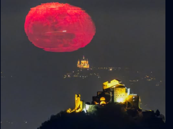 La Nasa premia di nuovo Valerio Minato per la foto della luna rossa tra ...