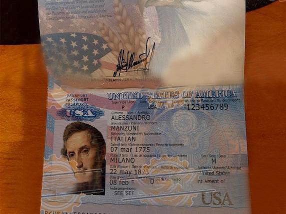 In pochi minuti abbiamo creato un documento falso generato con l ...