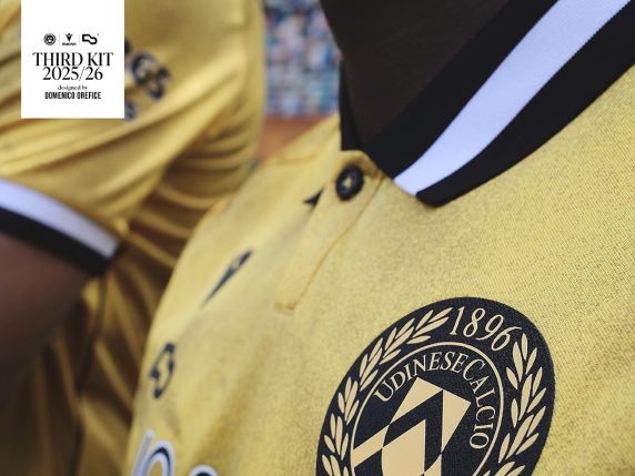 Udinese, la terza maglia 2025/2026 disegnata da un U30. Magda Pozzo ...
