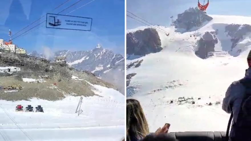 Il primo viaggio sulla funivia più alta d’Europa | Corriere TV