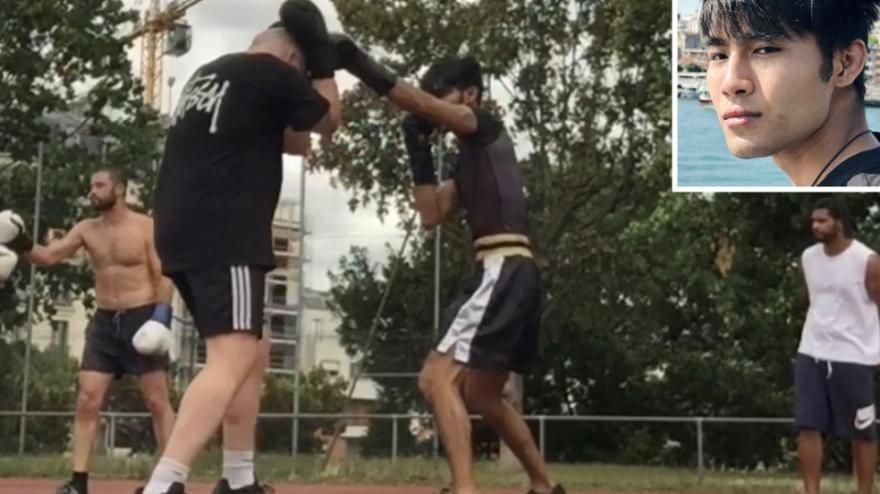 Ecco come si allena in combattimento Tony Lusi, attore del film l ...