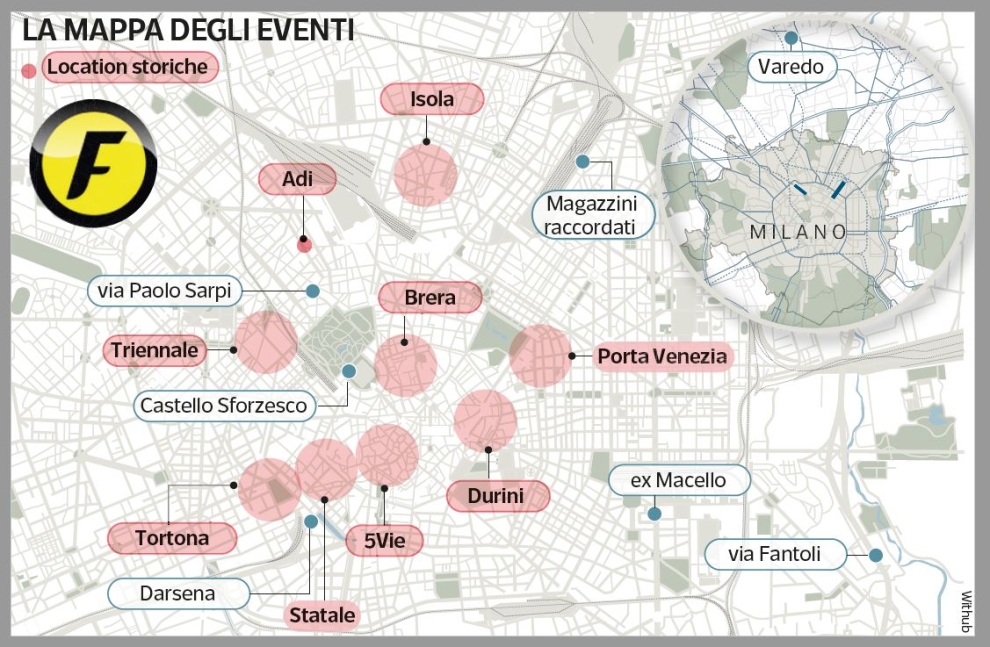 Fuorisalone, la mappa degli eventi per la Design Week | Corriere.it