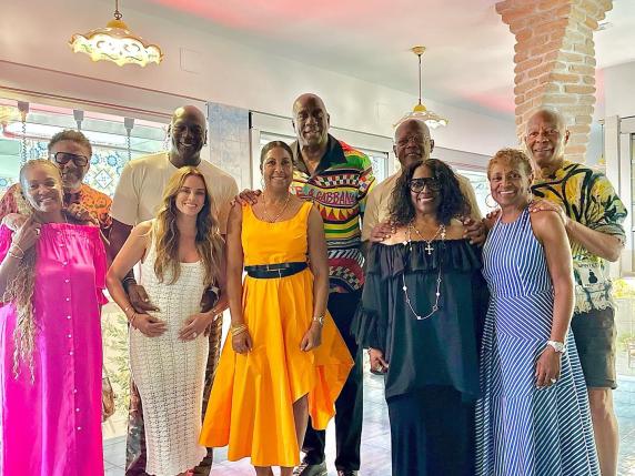 Capri, Magic Johnson in vacanza con l'ex «rivale» Michael Jordan: c'è ...
