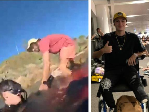 Matteo Mariotti, a 20 anni attaccato da uno squalo in Australia torna in Italia: «Ero già pronto ...