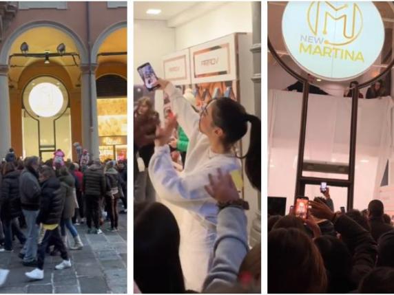 Bologna, centinaia in coda al nuovo negozio di New Martina: la storia dell'influencer e tiktoker ...