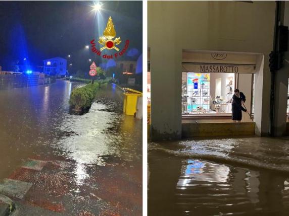 Maltempo in Veneto, donna ferita per la tromba d’aria. Castelfranco allagata e case sommerse ...