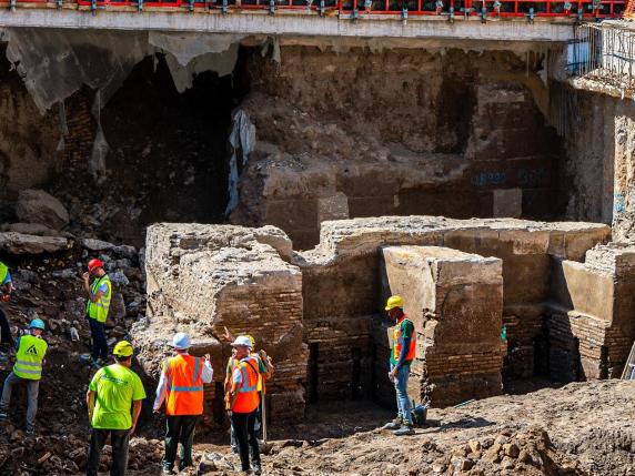 Roma, nuovi importanti ritrovamenti archeologici nel cantiere di piazza ...