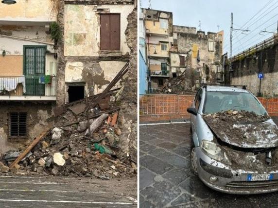 Maltempo, cade albero a Posillipo: passante ferito. In Penisola ...
