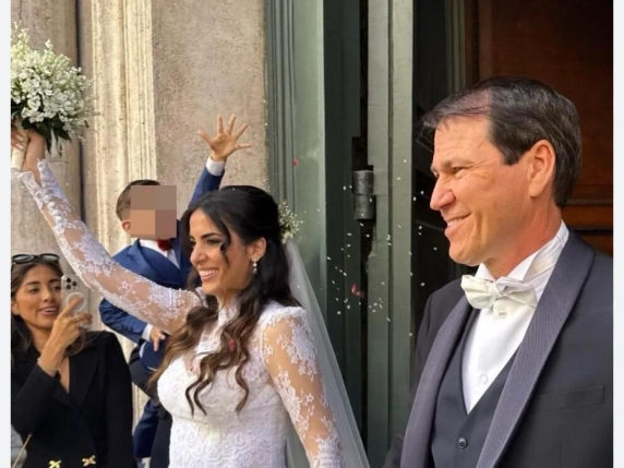 Rudi Garcia e Francesca Brienza, la grande festa per le nozze a Villa Miani con tanti ospiti (ma ...