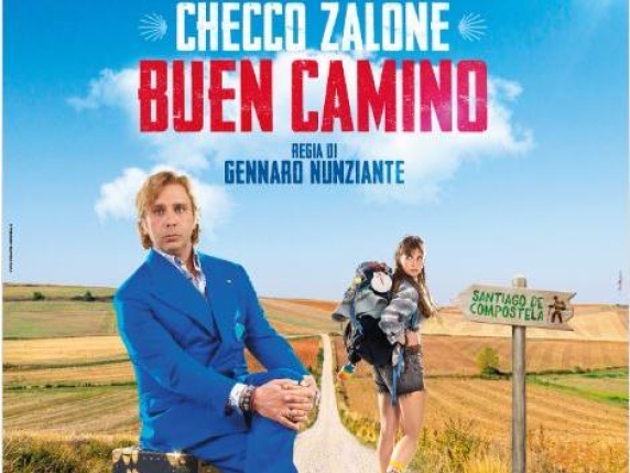 Ecco il primo poster di «Buen Camino», il nuovo film di Checco Zalone. E lui invita gli ...