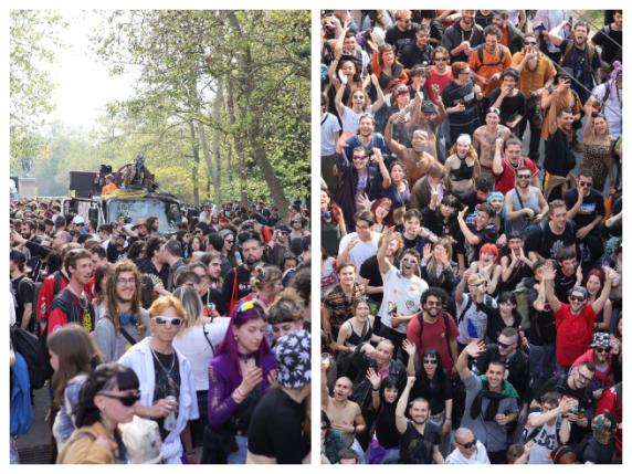 Street rave Parade Bologna, in 10.000 all'evento contro il decreto anti ...