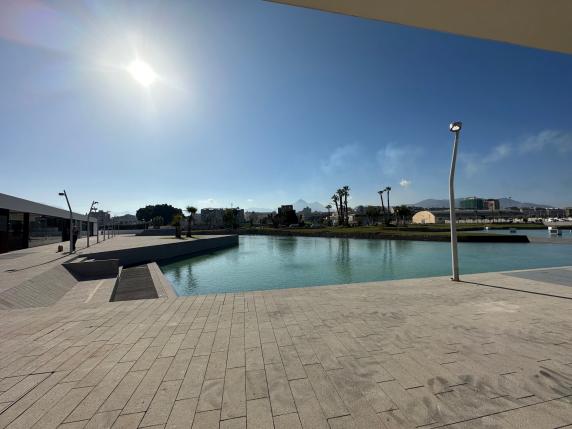 Palermo, inaugurato il molo trapezoidale | Corriere.it