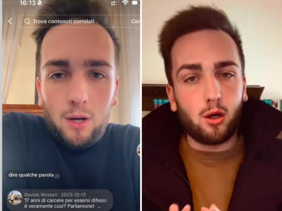 Davide Mustari, l'avvocato 26enne che spiega i processi su Tiktok ...