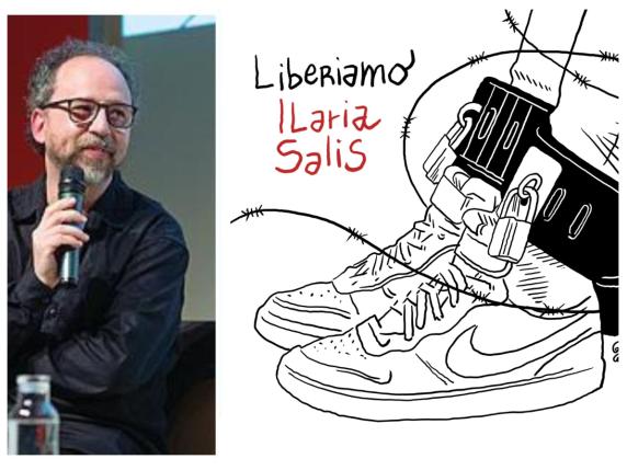 Gianluca Costantini, dopo Zaki, disegna le catene di Ilaria Salis: «Non ...