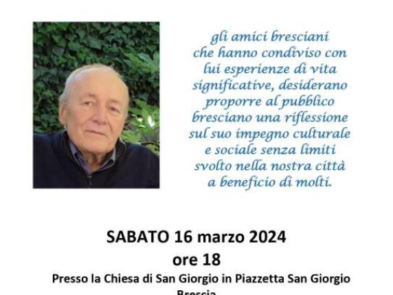 Una cerimonia toccante per il ricordo laico di Nicola Negretti ...